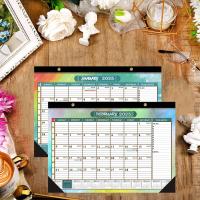 China Custom Wall Calendar 12x12 Inches 2025 Full Color Spiral Bound Monthly View for sale