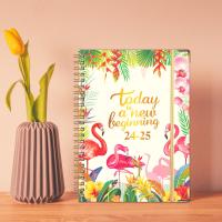 China Custom A5 Spiral Hardcover Notebook with Lined/Dot-Grid Paper - 500 MOQ, FSC Certified for sale