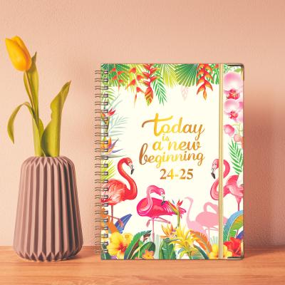 China Custom A5 Spiral Hardcover Notebook with Lined/Dot-Grid Paper - 500 MOQ, FSC Certified for sale