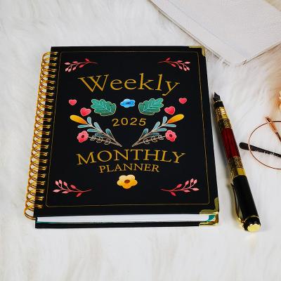 China Spiral Hardcover Notebook Hardcover A5 Notebook High Durability for sale