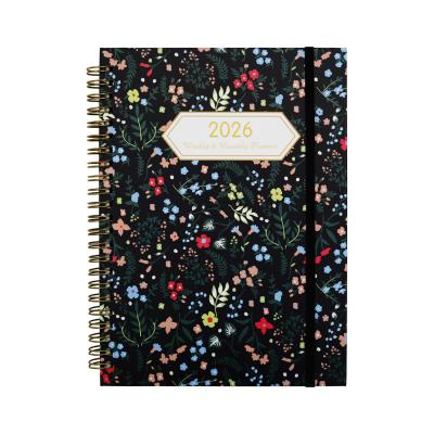 China Embossed Design Technique Custom Notebook in A5 Size for Corporate Performance for sale
