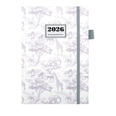 China Custom A5 Spiral Hardcover Notebook with Embossed Design and FSC Certified Paper for sale