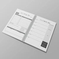 China Customized Spiral Hardcover Notebook Personalization Option Standard Custom Cover Art for sale