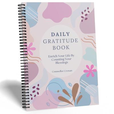 China Custom A5 Spiral Hardcover Notebook with Dot-Grid Paper and Logo Printing for sale