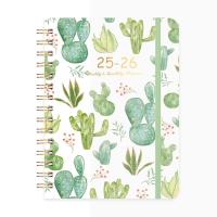 China Customizable Spiral Hardcover Notebook with Logo Printing for sale