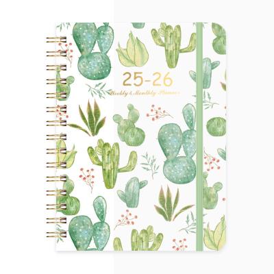 China Customizable Spiral Hardcover Notebook with Logo Printing for sale