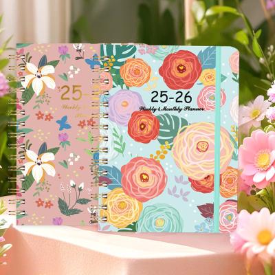 China Custom Spiral Hardcover Notebook with Logo Printing for sale