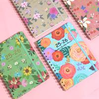China A5 Spiral Hardcover Notebook with Lined Paper and Professional Spiral Binding for sale