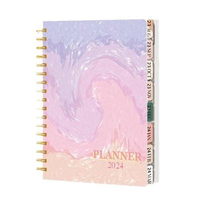 China Elegant Style Feature Spiral Hardcover Notebook with Personalization Option Logo Printing and Customized Colour for sale
