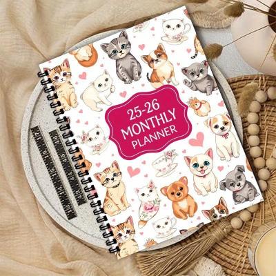 China Custom Hardcover Notebook 5.8x8.3 Inches 100 Pages Lined Journal for Business Meetings for sale
