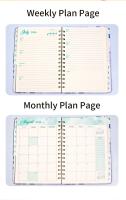 China Lined Ruling Spiral Hardcover Notebook with 100 Pages and Embossed Design Technique for sale