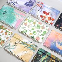 China Custom Spiral Hardcover Notebook 100 Pages 5.8x8.3 Inches FSC Certified for sale