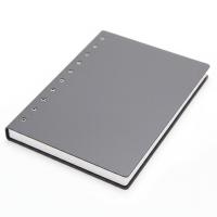 China 100 Pages Spiral Hardcover Notebook 300gsm Cover Screw-Binding Lined Journal for sale