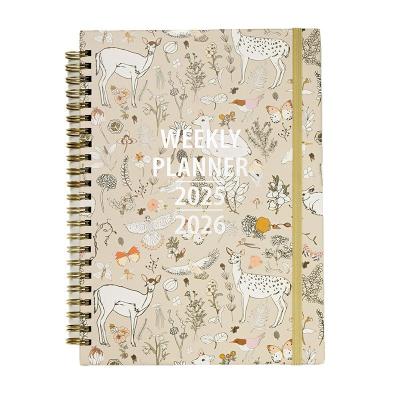 China Spiral Hardcover Notebook 100 Pages 5.8x8.3 Inches Black Cover White Lined Paper for sale