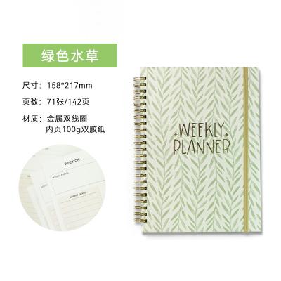 China Custom Spiral Hardcover Notebook 100 Pages 5.8x8.3 Inches Embossed Cover for Professional Note Taking for sale