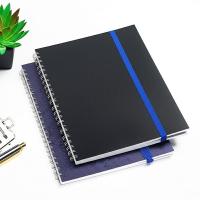 China Custom Spiral Hardcover Notebook 5.8x8.3 Inches 100 Pages FSC Certified for Office Student for sale