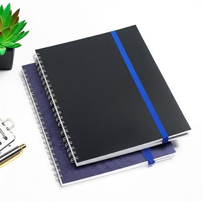 China Custom Spiral Hardcover Notebook 5.8x8.3 Inches 100 Pages FSC Certified for Office Student for sale