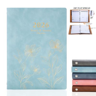 China Logo Printing Custom Journal Notebook 100 Pages Personalized Journals for Professional Development and Training for sale