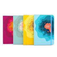 China Paper Spiral Hardcover Notebook 100 Pages One Subject Durable Binding for Office School Business for sale