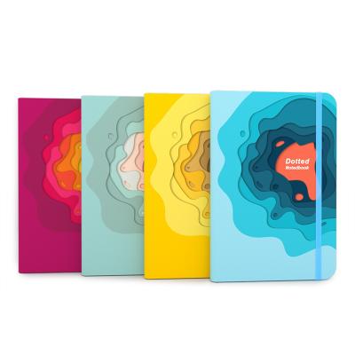 China Paper Spiral Hardcover Notebook 100 Pages One Subject Durable Binding for Office School Business for sale