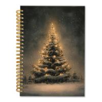 China Custom 5.8x8.3 Inch Spiral Hardcover Notebook 100 Pages for Artists and Professionals for sale