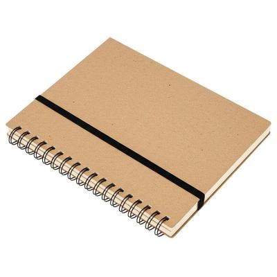 China Vintage Spiral Hardcover Notebook 5.8x8.3 Inches 100 Pages Custom Logo Printing for sale