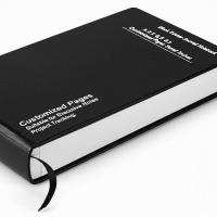 China Black Cover Custom Journal Notebook 5.8 X 8.3 Inches Customized Pages Suitable for Executive Notes and Project Tracking for sale