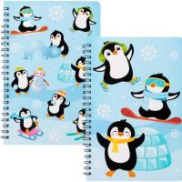 China Custom Logo Spiral Hardcover Notebook 100 Pages 5.8x8.3 Inches Embossed Design for Business Planning for sale