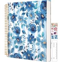 China Spiral Hardcover Notebook 100 Pages 5.8x8.3 Inches Custom Cover Art for Journaling and Planning for sale