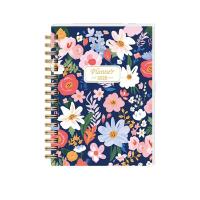 China Custom Spiral Hardcover Notebook 5.8x8.3 Inches 100 Pages White Paper for Work School and Art for sale