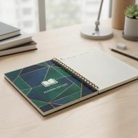 China Spiral Binding Custom Journal Notebook Developed to Fit Students Needs Including Personalized Covers and High Grade Paper Suitable for Academic for sale