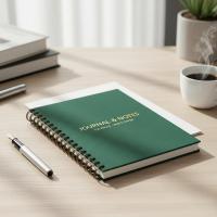 China 100 Page Spiral Hardcover Notebook 5.8x8.3 inch White Paper for School Office Journal Writing for sale