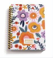 China Custom Embossed Spiral Hardcover Notebook 5.8x8.3 Inches 100 Pages for Professionals Students Artists for sale