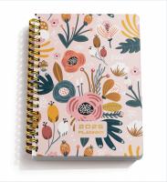 China Custom Spiral Hardcover Notebook 100 Pages 5.8x8.3 Inches for Corporate Gifts Professional Journaling for sale
