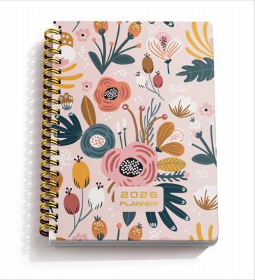 China Custom Spiral Hardcover Notebook 100 Pages 5.8x8.3 Inches for Corporate Gifts Professional Journaling for sale