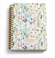 China Hardcover Custom Journal Notebook 100 Pages Spiral Binding Embossed Cover Black for sale