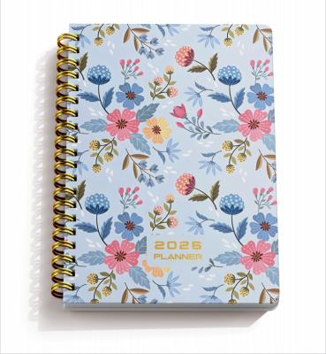 China Spiral Hardcover Notebook 5.8x8.3 Inches 100 Pages Durable Paper for Business Meetings for sale
