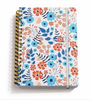 China Custom A5 Spiral Hardcover Notebook 80 GSM 0.5 lb Lined Journal for Professionals for sale