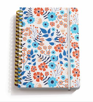 China Custom A5 Spiral Hardcover Notebook 80 GSM 0.5 lb Lined Journal for Professionals for sale
