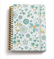 China Hardcover Custom Journal Notebook 5.8x8.3 Inches 100 Pages Spiral Bound Business Professional for sale