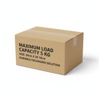 China FSC Certified Kraft Paper Packaging Box 30x20x10 cm 5 kg Load Capacity for Retail Products for sale