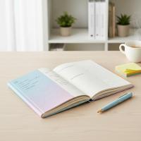 China Custom A5 Spiral Hardcover Notebook 5.8x8.3 Inches Personalized Journal for Business Planning for sale