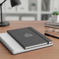 China A5 Spiral Hardcover Notebook 120 Pages 300 GSM Lined Paper Custom Logo Business Office School for sale