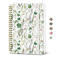 China Custom Cover Art Spiral Hardcover Notebook Featuring White Pages Perfect for Artists Sketching Drawing and Creative Work for sale