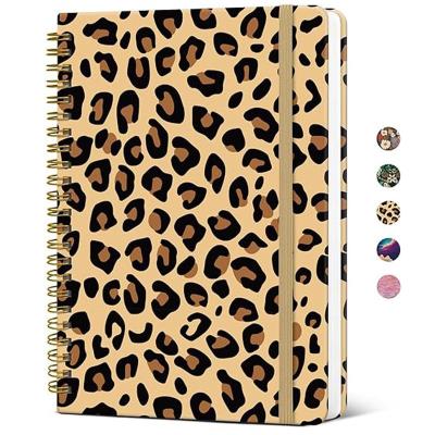 China Custom Cover Art Spiral Hardcover Notebook Featuring White Pages Perfect for Artists Sketching Drawing and Creative Work for sale