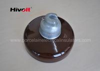 China 132kV-330kV High Voltage Ceramic Insulators Anti Pollution 146mm Spacing 255mm Shed Diameter OEM Available for sale