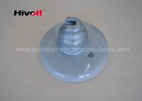 China ANSI 52-5 Porcelain Suspension Insulator 146mm Spacing 320mm Creepage for 110-330KV Power Lines for sale