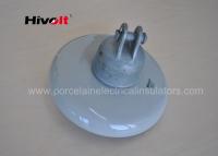 China ANSI 52-4 Porcelain Suspension Insulator 70KN Strength 292mm Creepage for 132kV Transmission Lines for sale