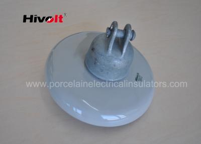 China ANSI 52-4 Porcelain Suspension Insulator 70KN Strength 292mm Creepage for 132kV Transmission Lines for sale