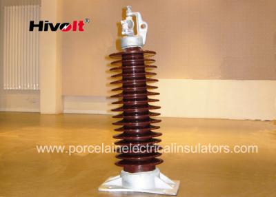China Horizontal Type Line Post Insulator ANSI 57-26 with 635mm Length and 12.5KN Cantilever Strength for 46KV Transmission for sale
